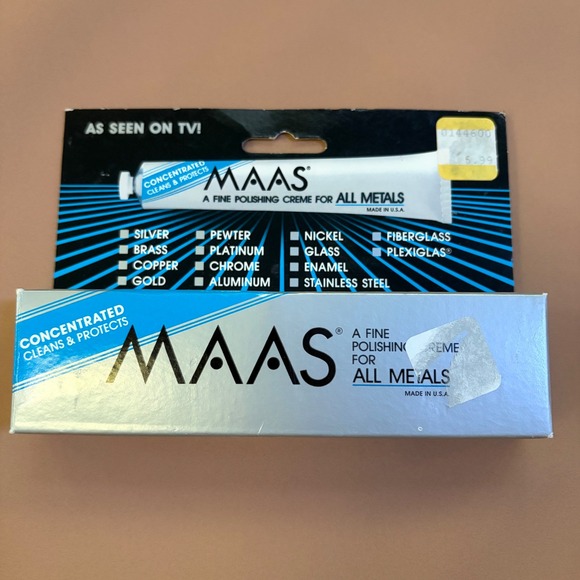 MAAS | Other | Maas Metal Polishing Creme Concentrated Cleaner ...